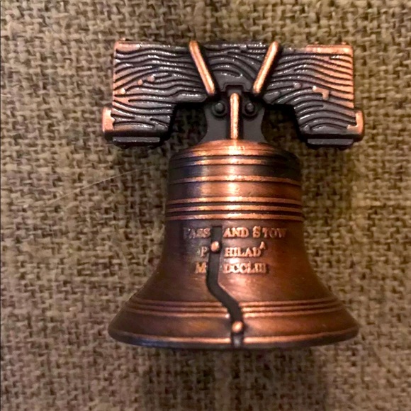 Accents | Liberty Bell Miniature Metal Replica History America Souvenir ...